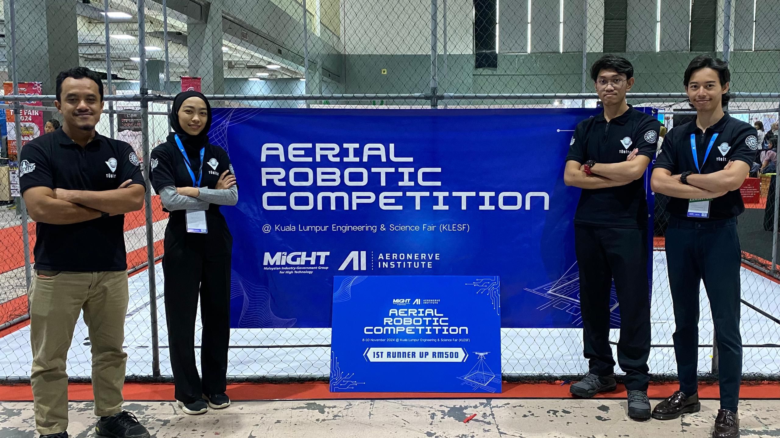 Team SkyScanner Triumphs as 1st Runner Up in National Aerial Robotics Competition at KLESF 2024 ...